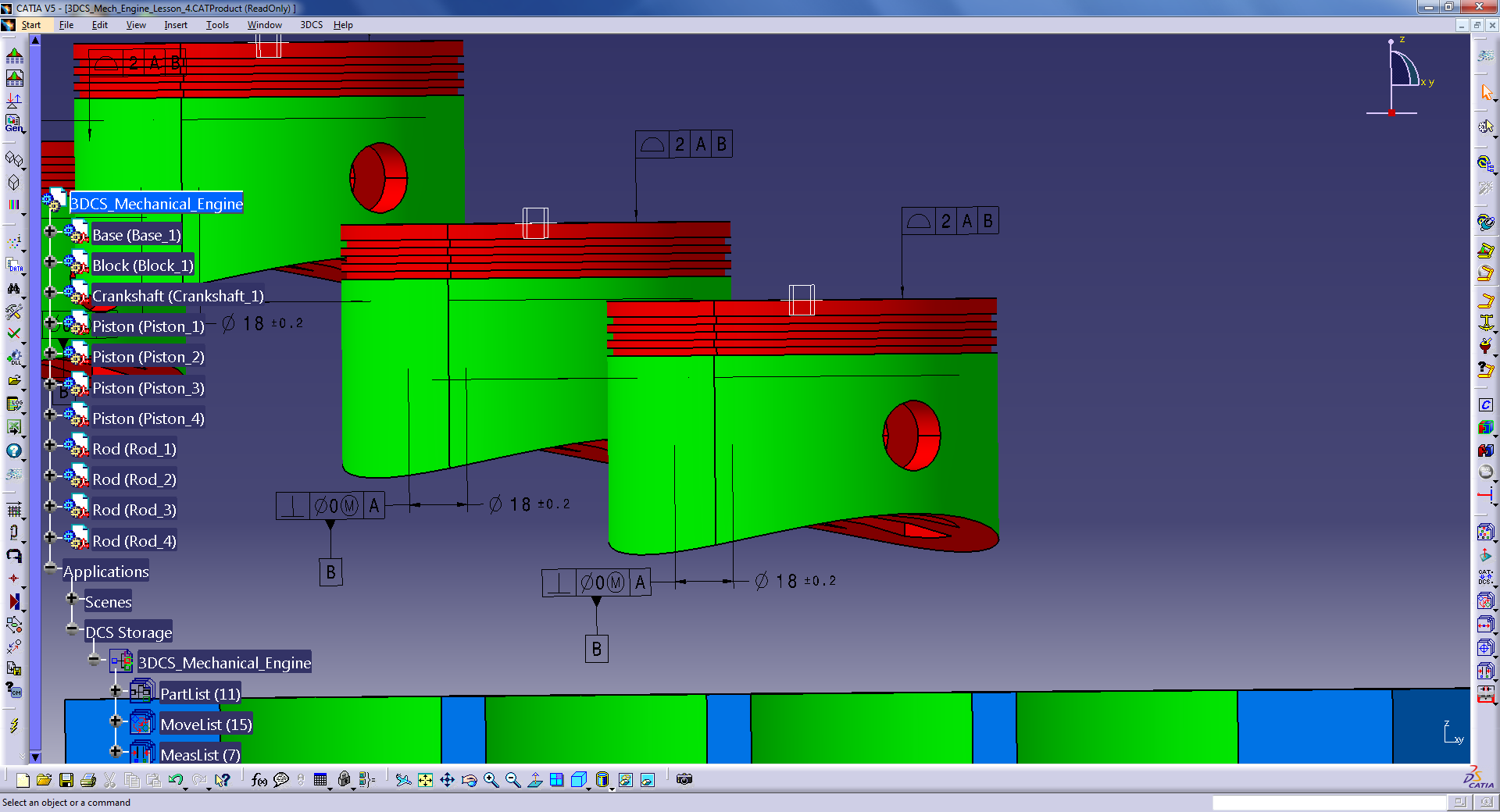3DCS Mechanical Modeler Software | Fügen Sie Joins, Constraints und kinematische Assemblys hinzu